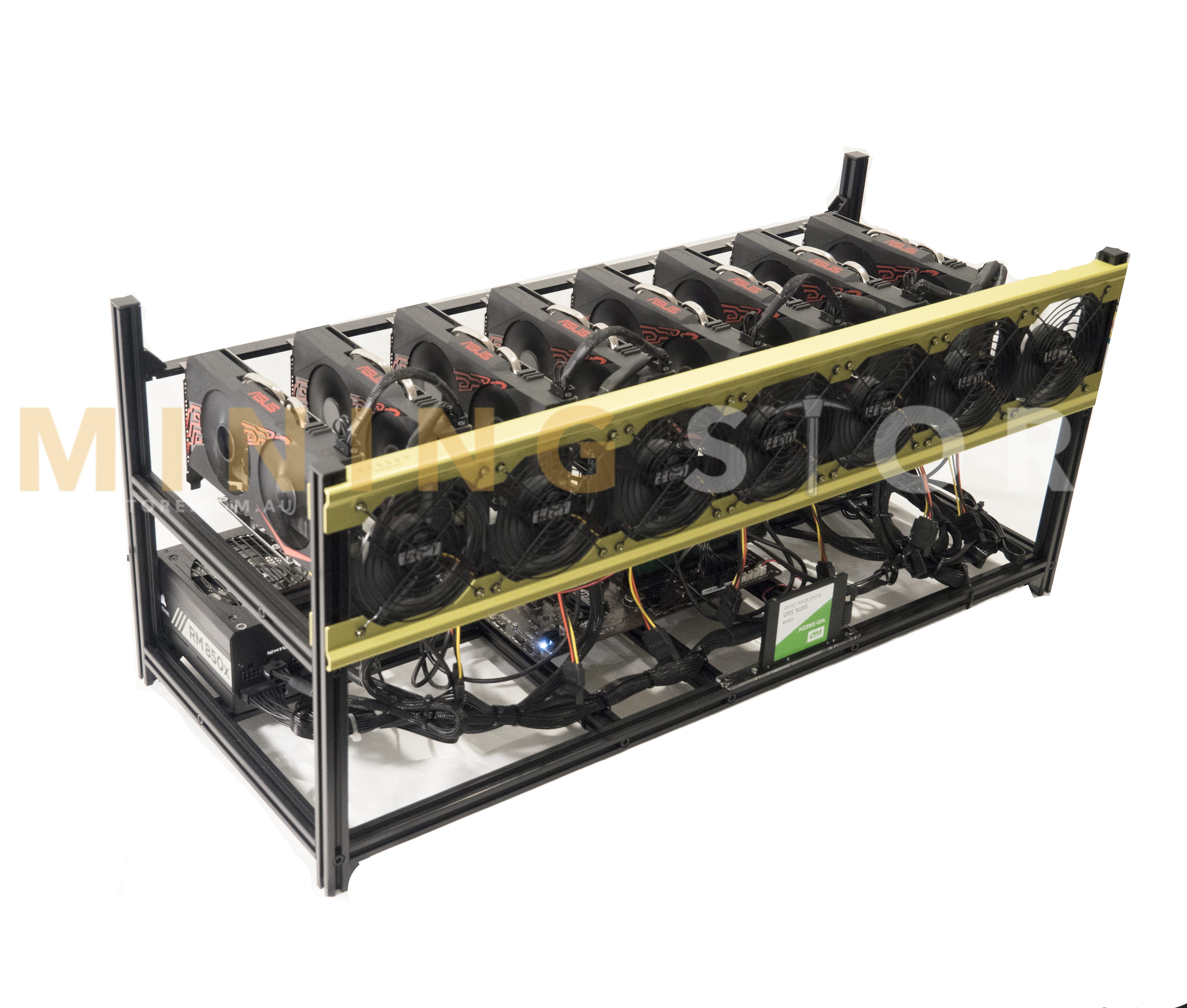 8 GPU AMD RX570 4GB | Mining Rigs for Sale