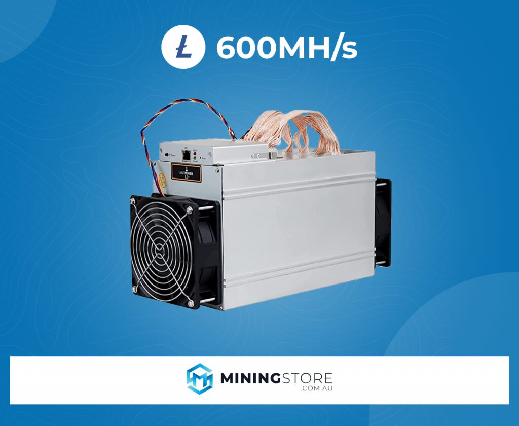 Bitmain Antminer L3+ 600Mh | Crypto Miner | Hosted or Shipped | miningstore.com.au